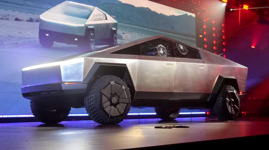 Cybertruck : Tesla dévoile son pick-up futuriste aux vitres ...