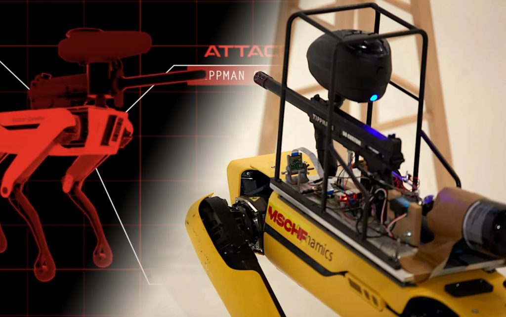 Un site web permettra de contrôler un chien robot de Boston Dynamics ...