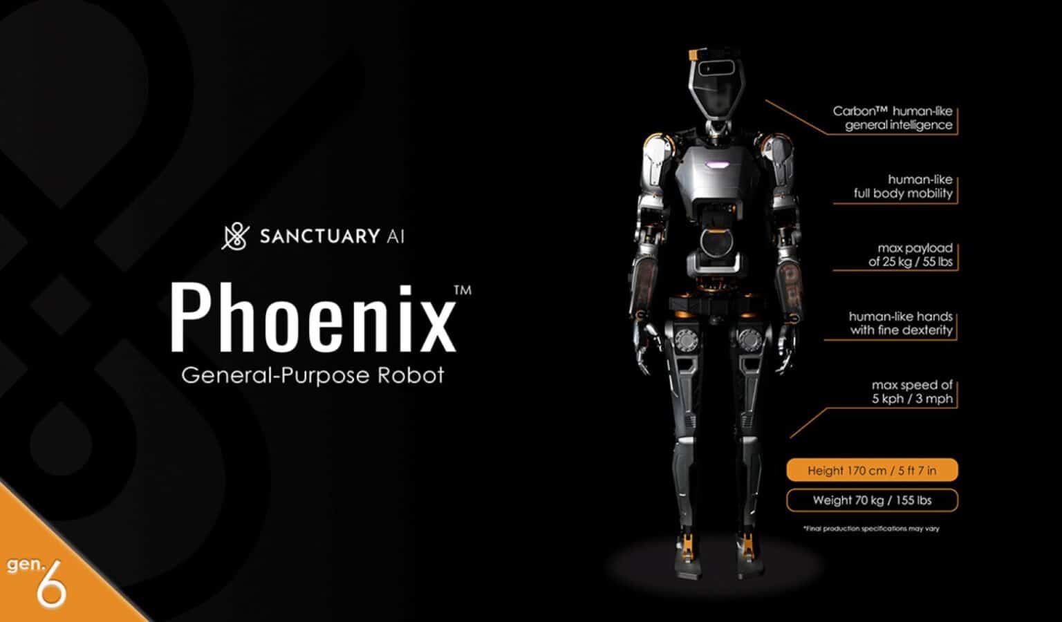 Phoenix, le robot humanoïde polyvalent conçu pour le travail le plus ...