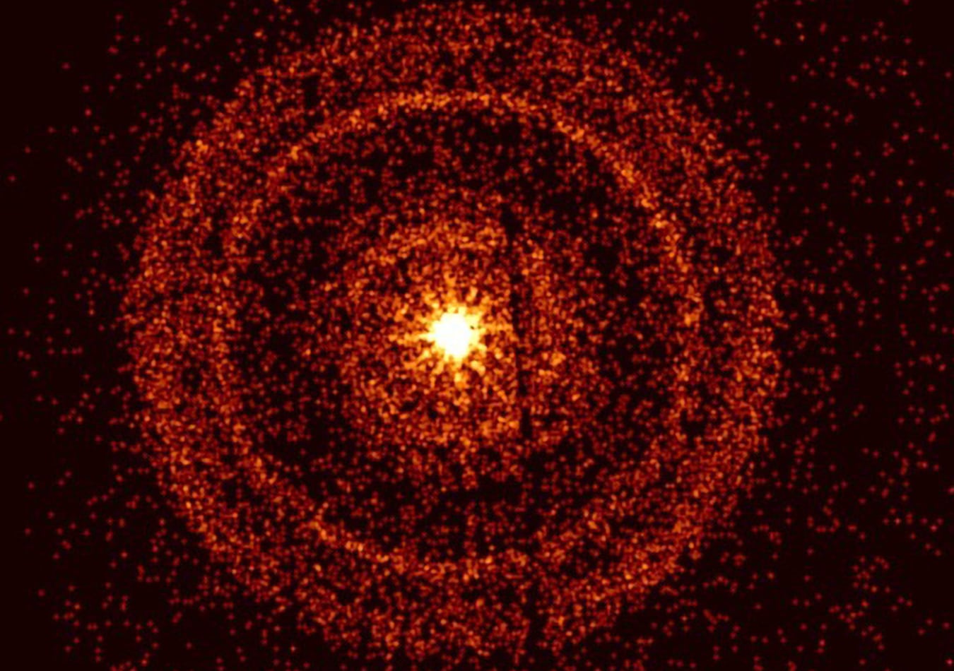 Le sursaut gamma le plus brillant jamais observé présente une structure ...